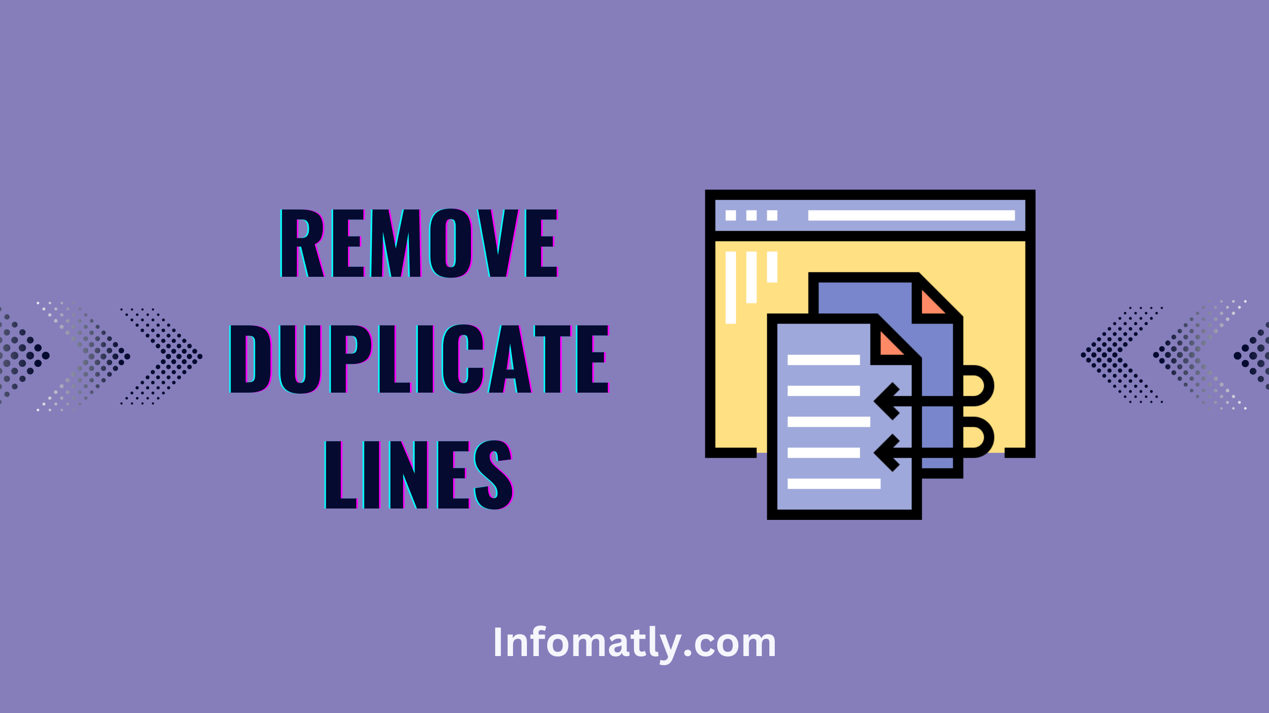 Remove Duplicate Lines Online With 100% Accuracy Remove Duplicate Lines Online With 100% Accuracy