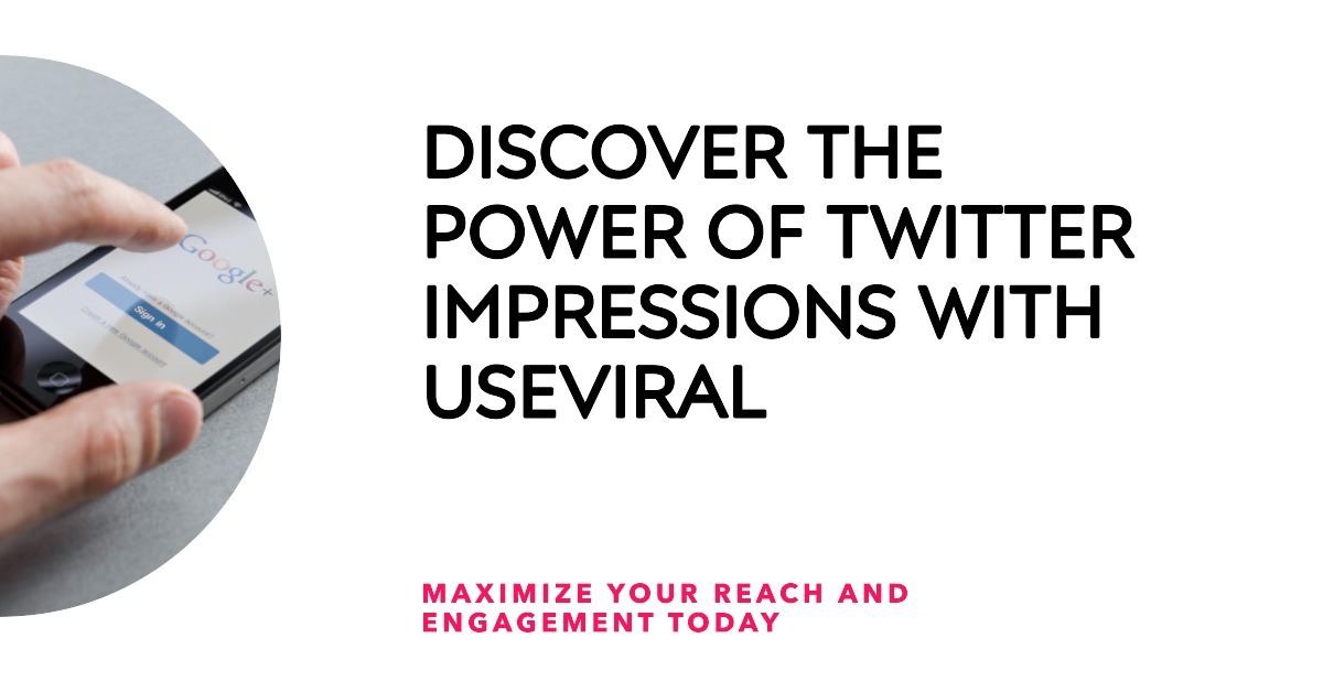 Twitter Impressions Useviral - Increase your Twitter impressions